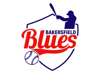 Bakersfield Blues Logo Design - 48hourslogo