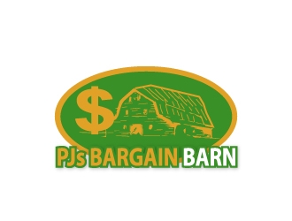 PJs Bargain Barn Logo Design - 48hourslogo