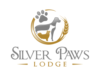 Silver Paws Lodge Logo Design - 48hourslogo