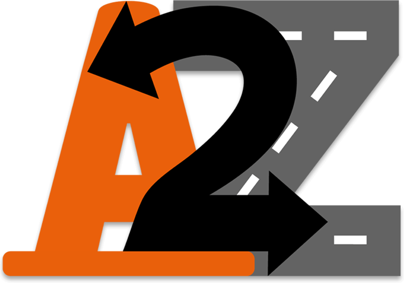 A 2 Z Road Logo Design - 48hourslogo
