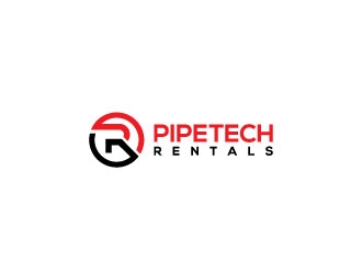 Pipetech Rentals Logo Design - 48hourslogo