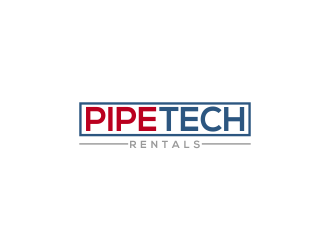 Pipetech Rentals Logo Design - 48hourslogo