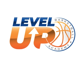 LEVEL UP BASKETBALL ACADEMY Logo Design - 48hourslogo