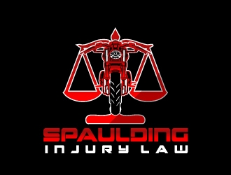 Spaulding Injury Law Logo Design - 48hourslogo