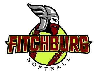 Fitchburg Softball Logo Design - 48hourslogo