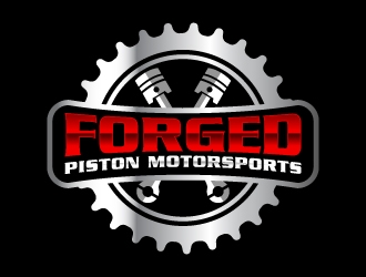 Forged Piston Motorsports Logo Design - 48hourslogo