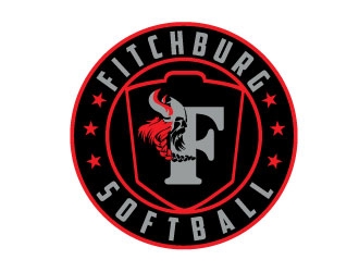 Fitchburg Softball Logo Design - 48hourslogo