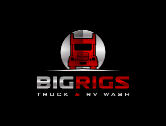 BIG RIGS Truck & RV Wash Logo Design - 48hourslogo
