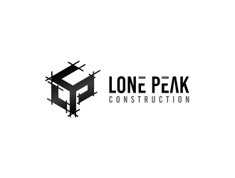Lone Peak Construction Logo Design - 48hourslogo