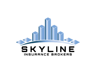 Skyline Insurance Brokers Logo Design - 48hourslogo