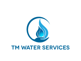 TM Water Services Logo Design - 48hourslogo
