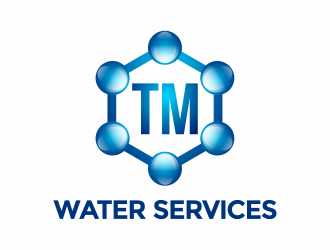 TM Water Services Logo Design - 48hourslogo