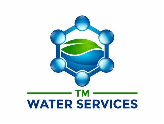 TM Water Services Logo Design - 48hourslogo
