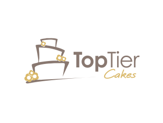 Top Tier Cakes Logo Design - 48hourslogo