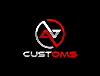 AB Customs Logo Design - 48hourslogo