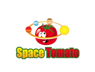 Space Tomato Logo Design - 48hourslogo