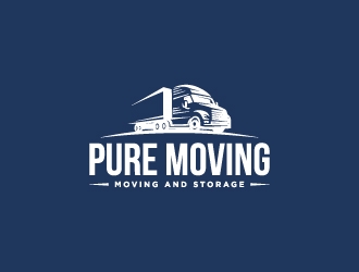 Pure Moving Logo Design - 48hourslogo