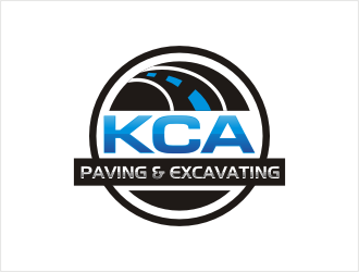 KCA Paving & Excavating Logo Design - 48hourslogo