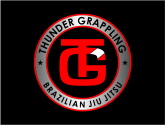 Thunder Grappling Logo Design - 48hourslogo