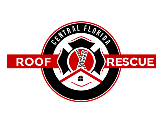 Central Florida Roof Rescue Logo Design - 48hourslogo