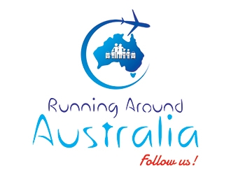Running Around Australia Logo Design - 48hourslogo
