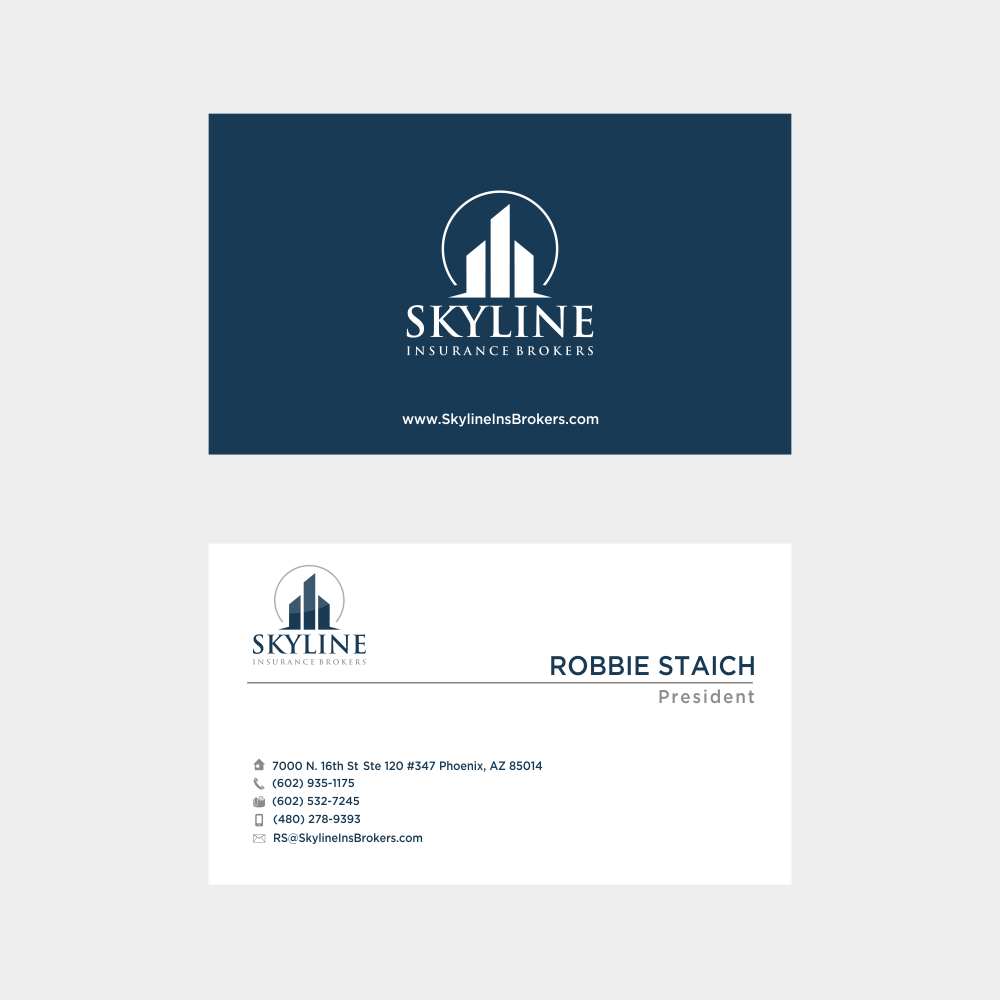 Skyline Insurance Brokers Digital Design - 48hourslogo