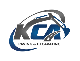 KCA Paving & Excavating Logo Design - 48hourslogo