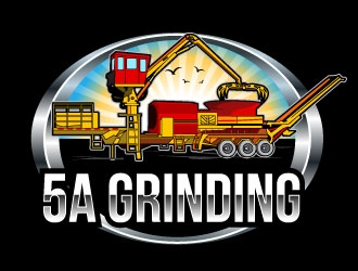 5A Grinding Logo Design - 48hourslogo