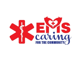 EMS: Caring For The Community Logo Design - 48hourslogo