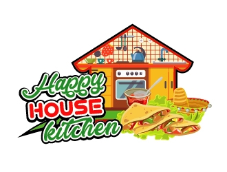 HAPPY HOUSE KITCHEN Logo Design - 48hourslogo