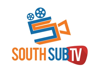 South Sub TV Logo Design - 48hourslogo