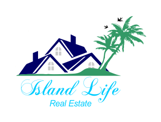 Island Life Real Estate Logo Design - 48hourslogo