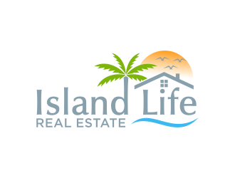 Island Life Real Estate Logo Design - 48hourslogo