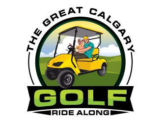 The Great Calgary Golf Ride-Along Logo Design - 48hourslogo