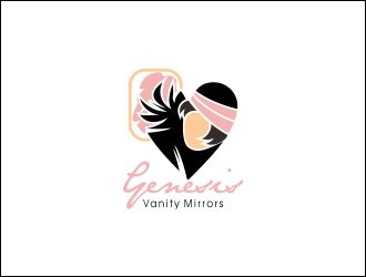 Genesis Vanity Mirrors Logo Design - 48hourslogo