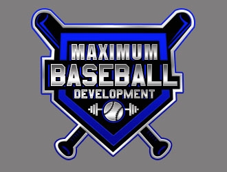 Maximum Baseball Development Logo Design - 48hourslogo