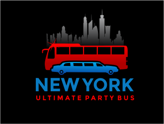 NEW YORK ULTIMATE PARTY BUS Logo Design - 48hourslogo