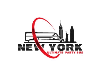 NEW YORK ULTIMATE PARTY BUS Logo Design - 48hourslogo