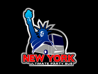 NEW YORK ULTIMATE PARTY BUS Logo Design - 48hourslogo