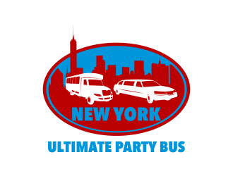 NEW YORK ULTIMATE PARTY BUS Logo Design - 48hourslogo