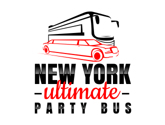 NEW YORK ULTIMATE PARTY BUS Logo Design - 48hourslogo