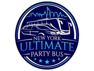 NEW YORK ULTIMATE PARTY BUS Logo Design - 48hourslogo