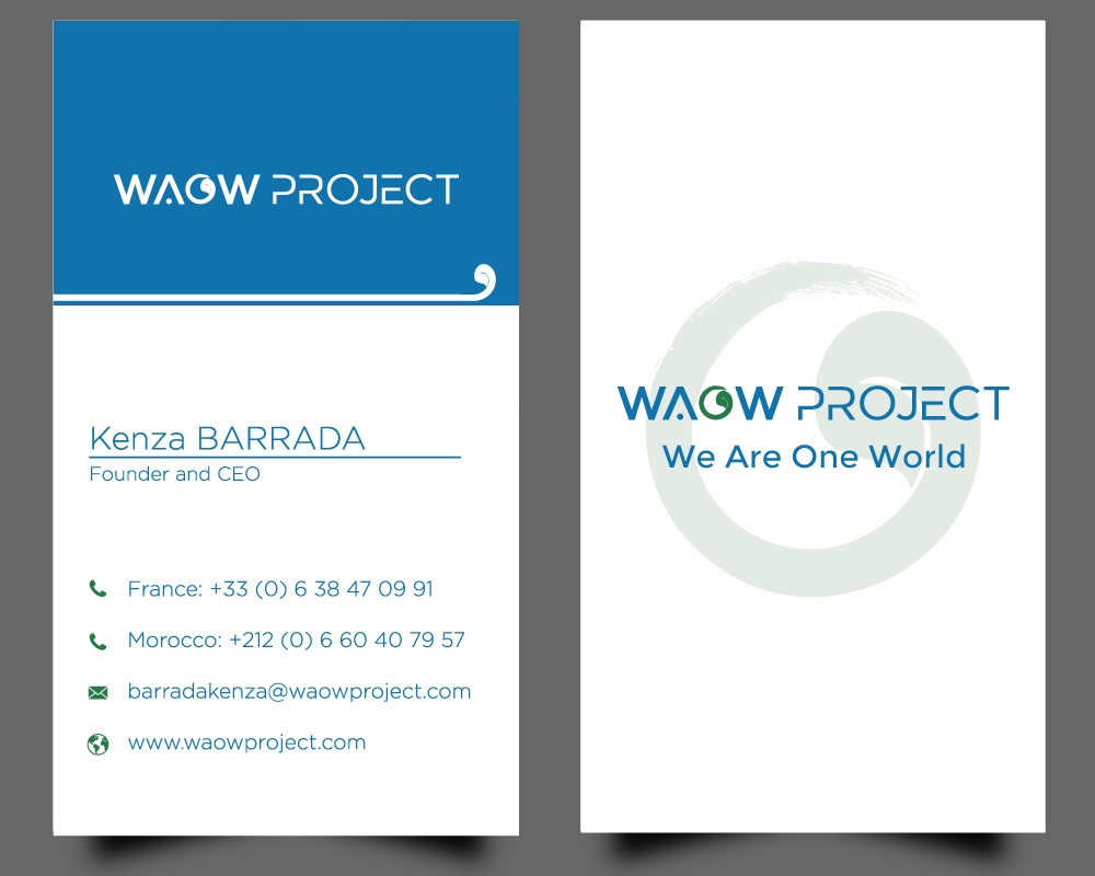 WAOW PROJECT We Are One World Digital Design - 48hourslogo