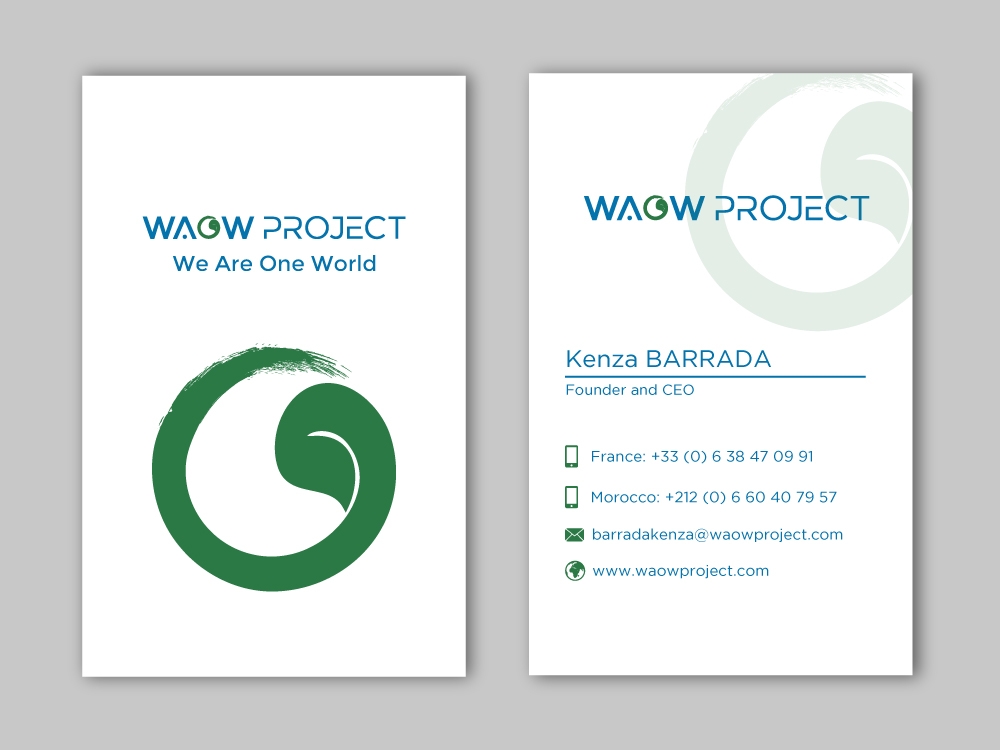 WAOW PROJECT We Are One World Digital Design - 48hourslogo