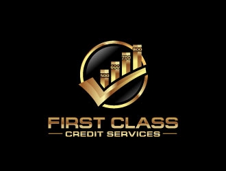 First Class Credit Services Logo Design - 48hourslogo