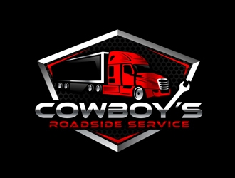 Cowboy’s Roadside Service Logo Design - 48hourslogo