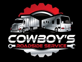 Cowboy’s Roadside Service Logo Design - 48hourslogo