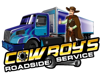 Cowboy’s Roadside Service Logo Design - 48hourslogo
