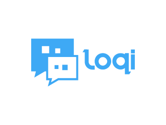 Loqi Messenger Logo Design - 48hourslogo