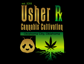 Usher Rx Logo Design - 48hourslogo